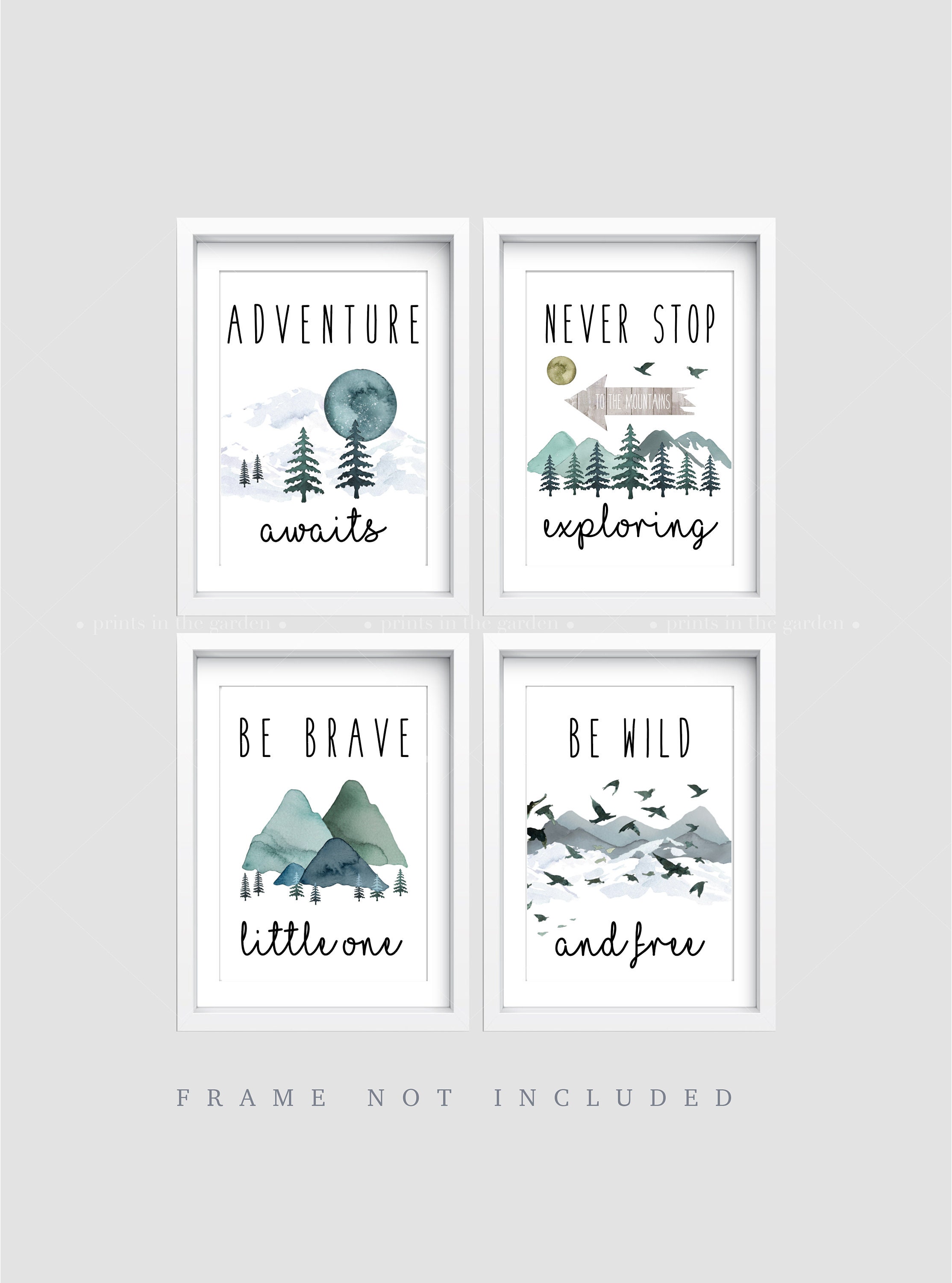 adventure awaits kids desk decor digital download adventure time ...