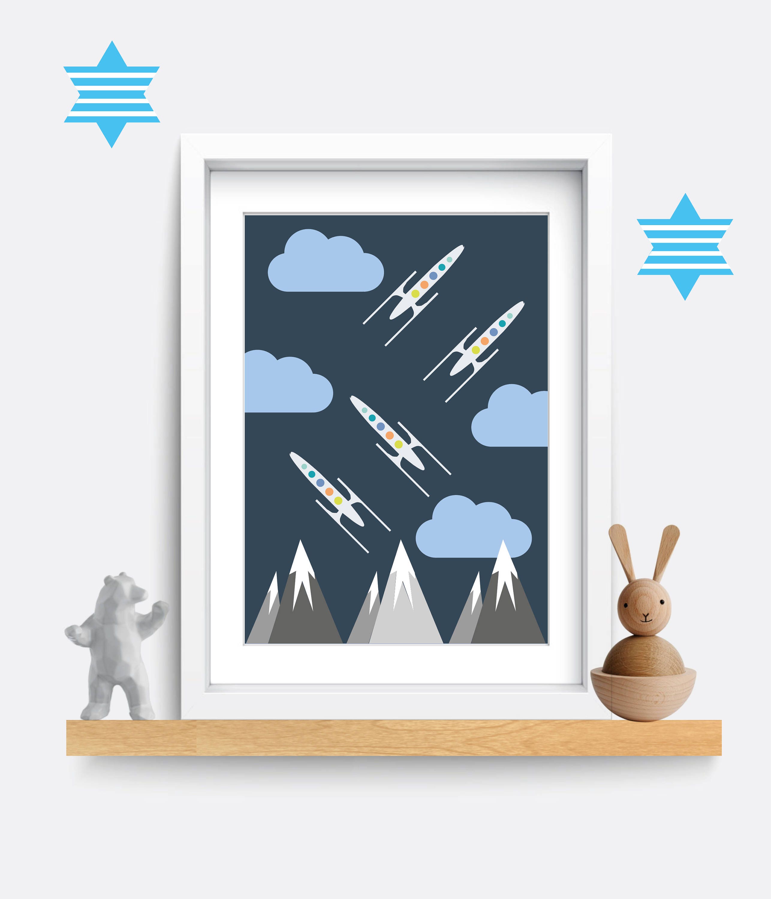 Set of 3 Baby Nursery Prints. Baby Nursery Decor. Nursery Wall - Etsy UK