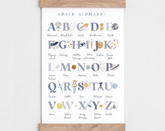 Laminated Solar System Learning Kids Educational School Type - Etsy