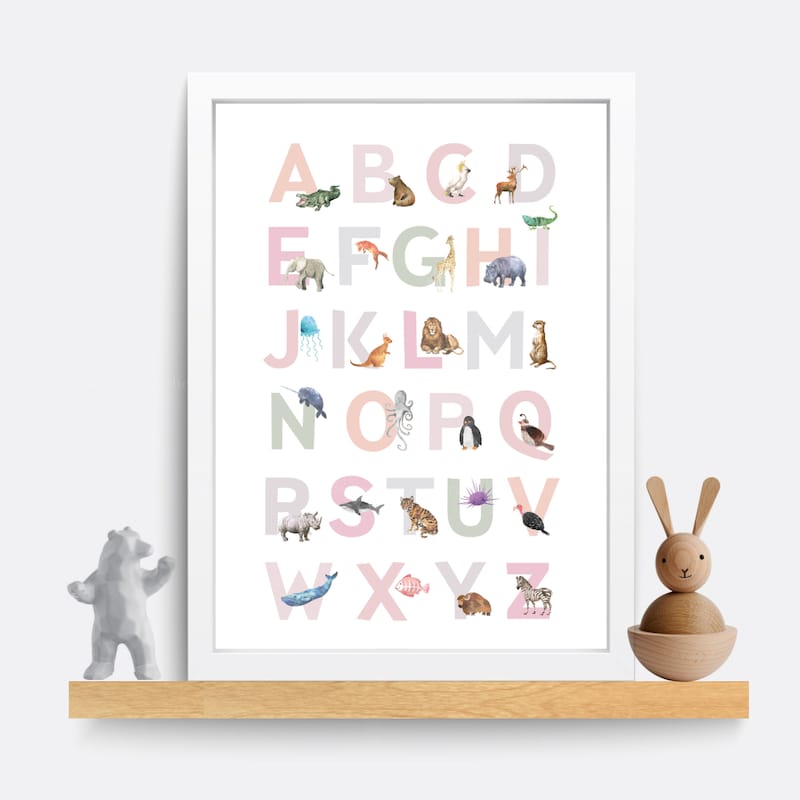 Alphabet Art - Etsy