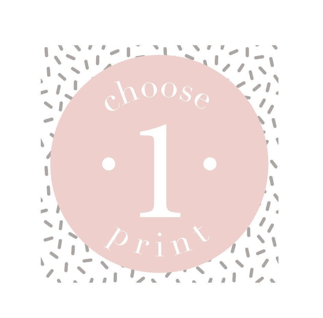 1 Print From Any Set - Etsy