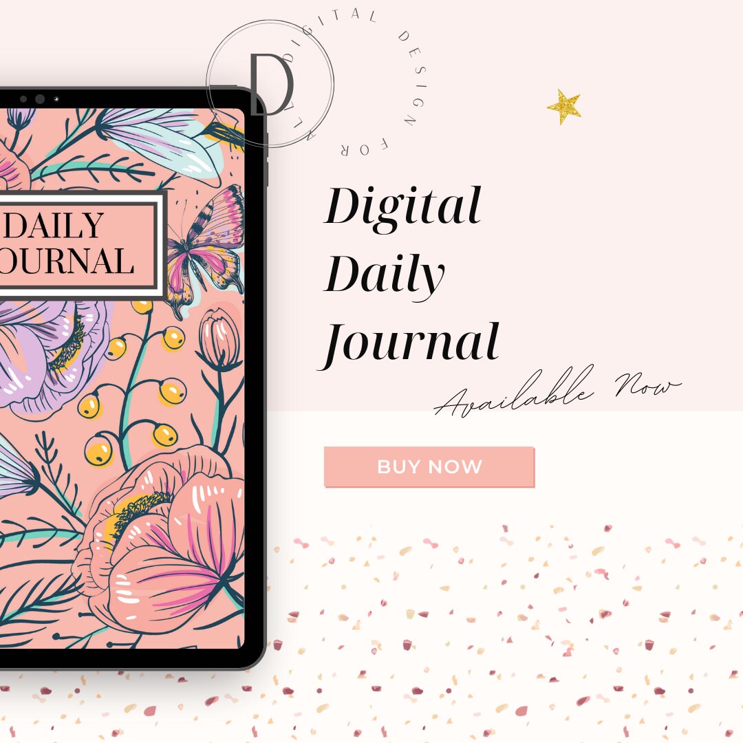 Journal Daily Undated Printable Reflection Journal Gratitude Digital ...