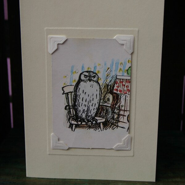 Vintage Owl Cards - Etsy