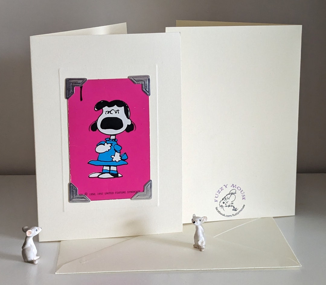 Handmade Greetings/birthday Card. Genuine Vintage Playing Card, 1970s ...