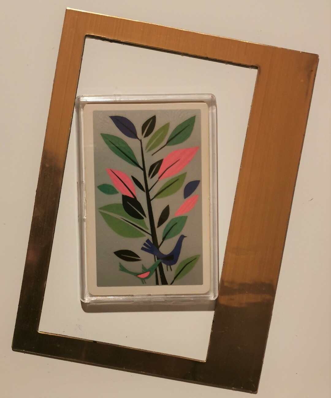 70s Kitsch Fridge Magnet ~ Genuine Vintage Playing Card, 1970s Caspari ...