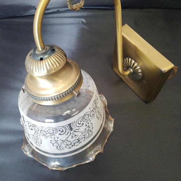 Vintage Hanging Lamp - Etsy