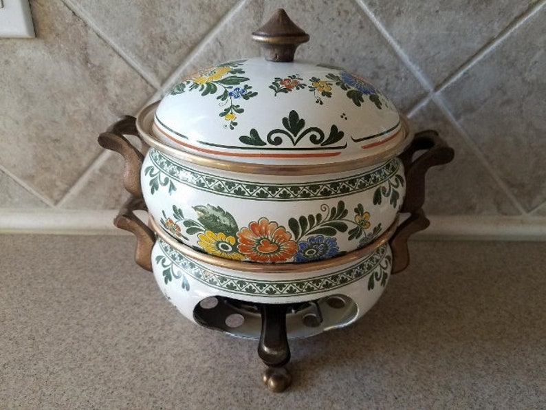 ASTA Enamelware German Cookware 1960's Mid-century | Etsy