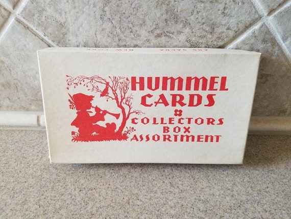 Vintage Hummel Cards Unused in original box Collectors box | Etsy