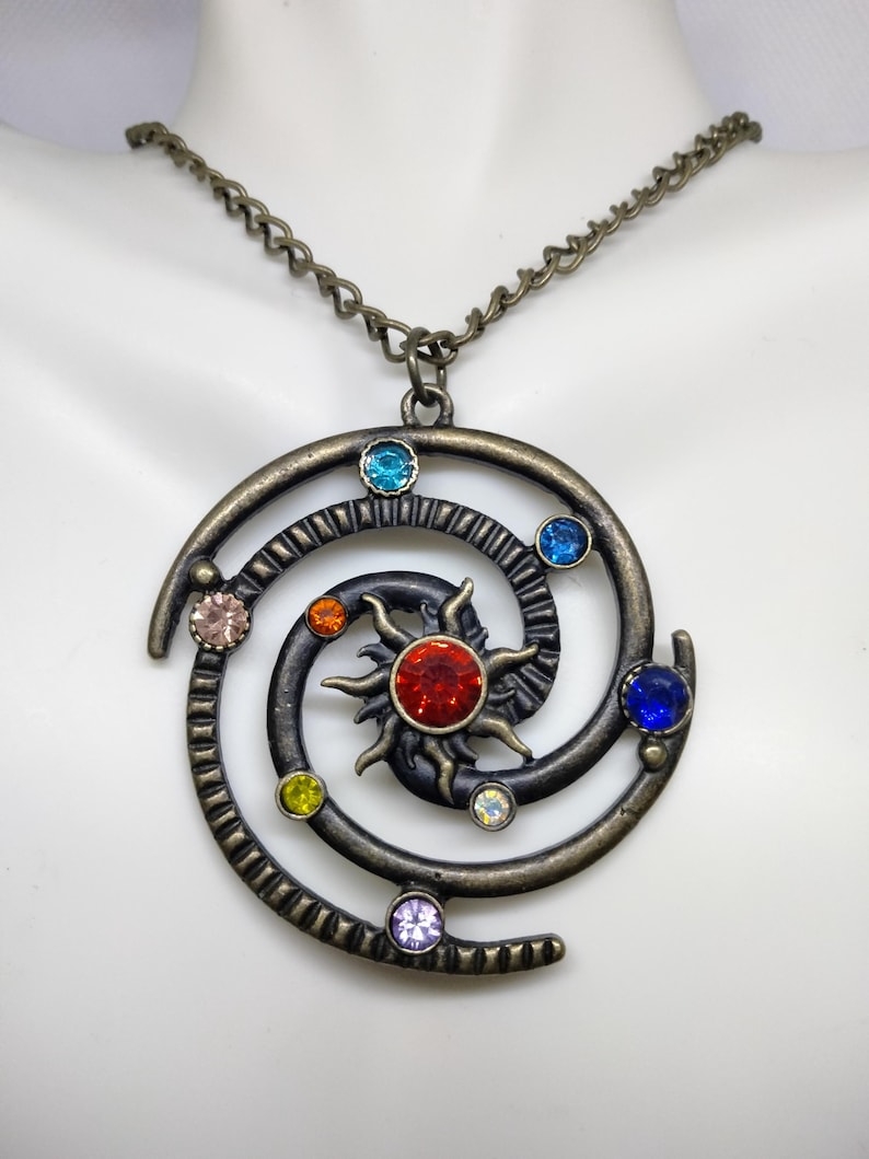 Solar System Pendant - Etsy