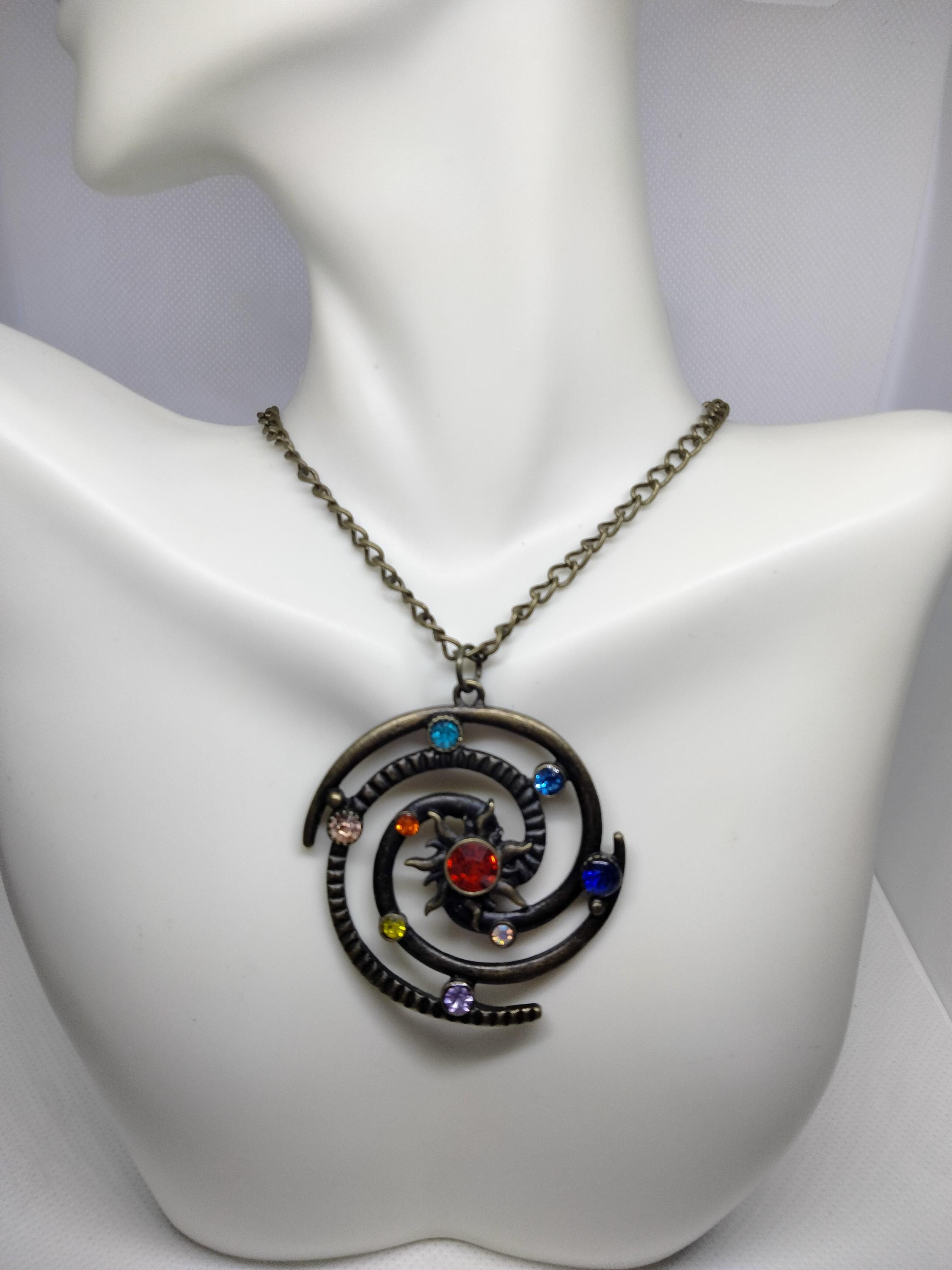 Solar System Pendant - Etsy