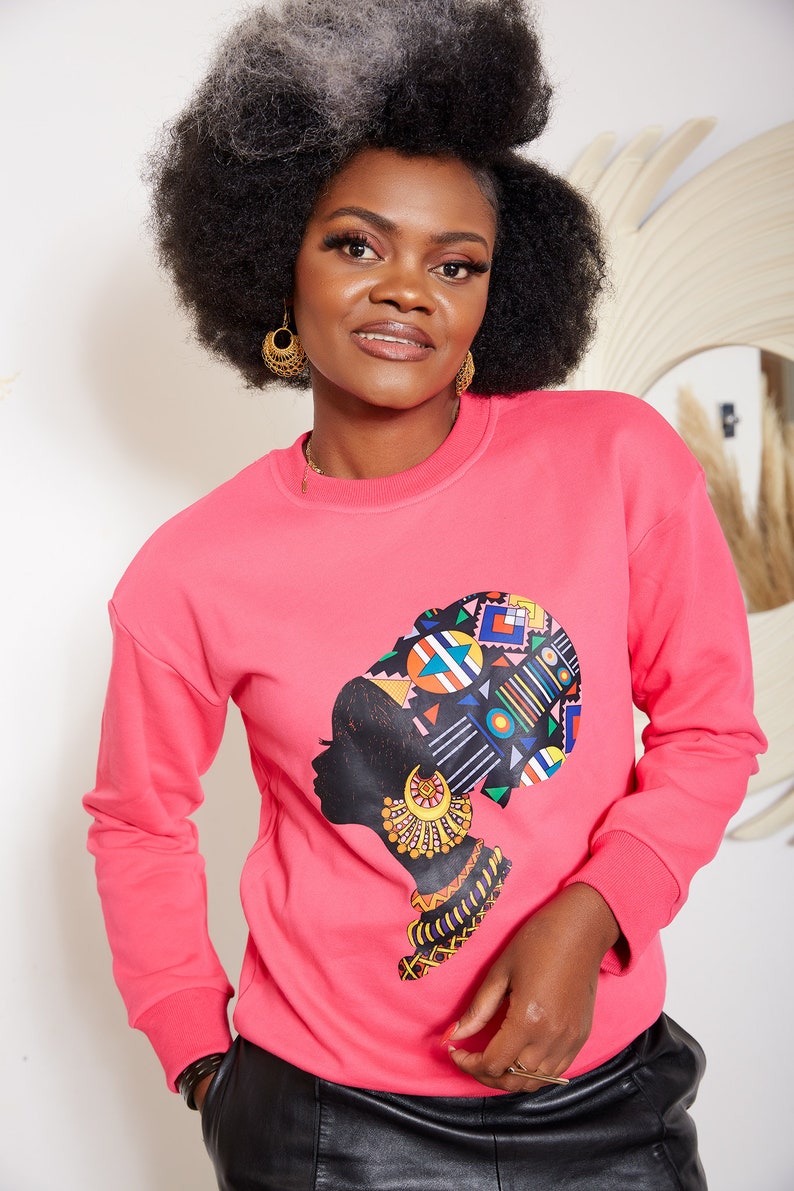 Ijele African Print Inspired Sweatshirt - Etsy
