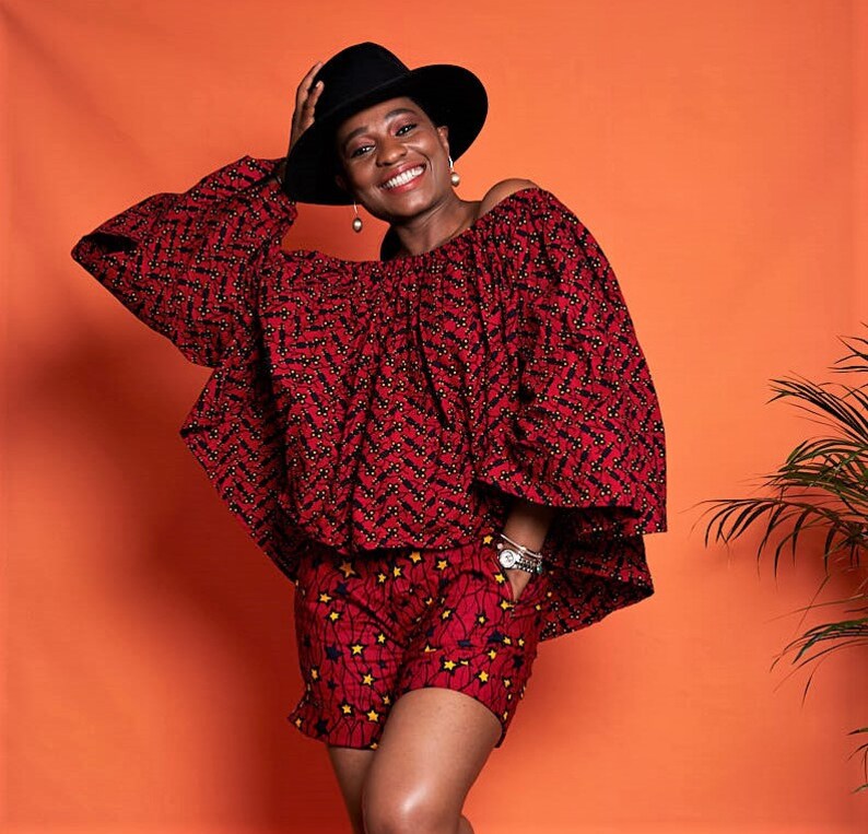 New in Handmade African Clothing African Print Ankara off - Etsy