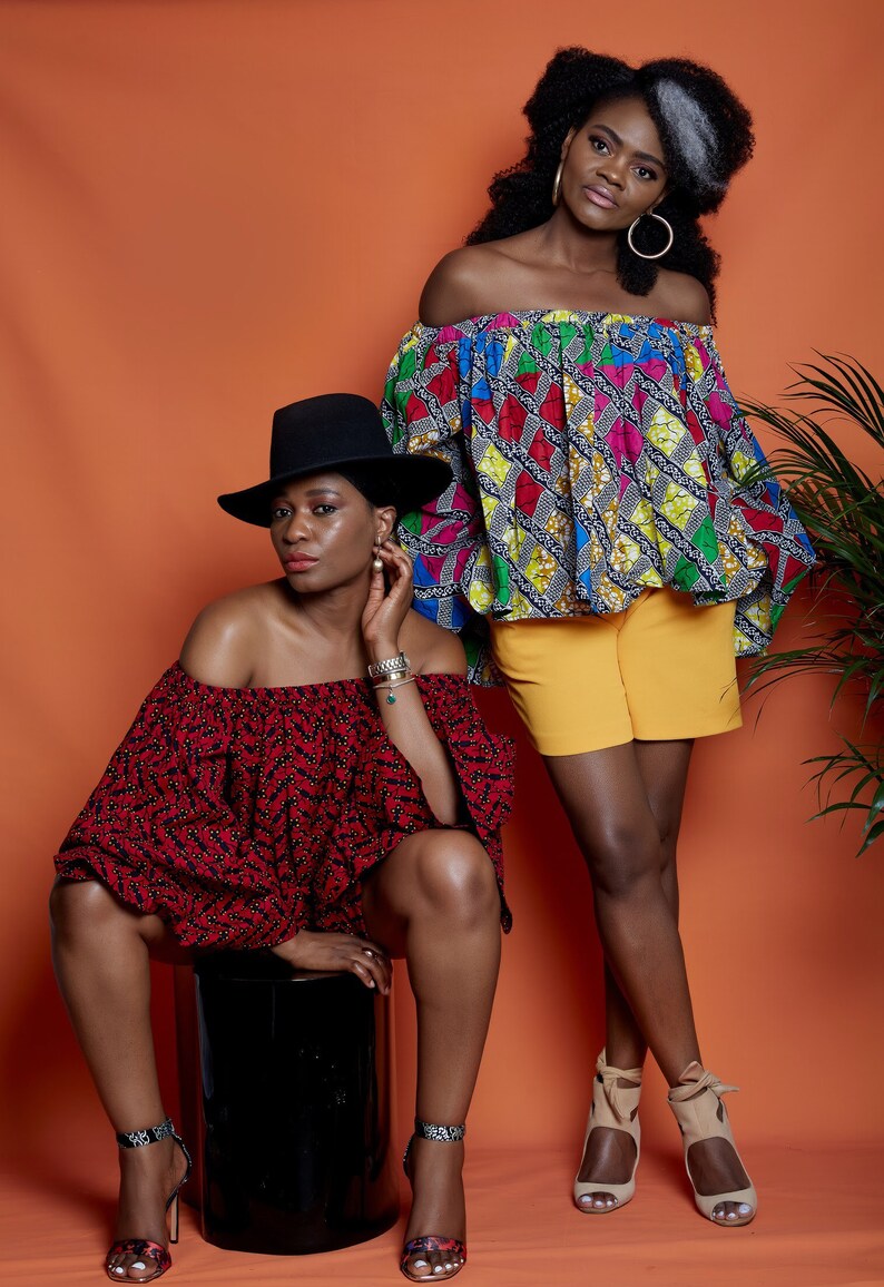 New in Handmade African Clothing African Print Ankara off - Etsy