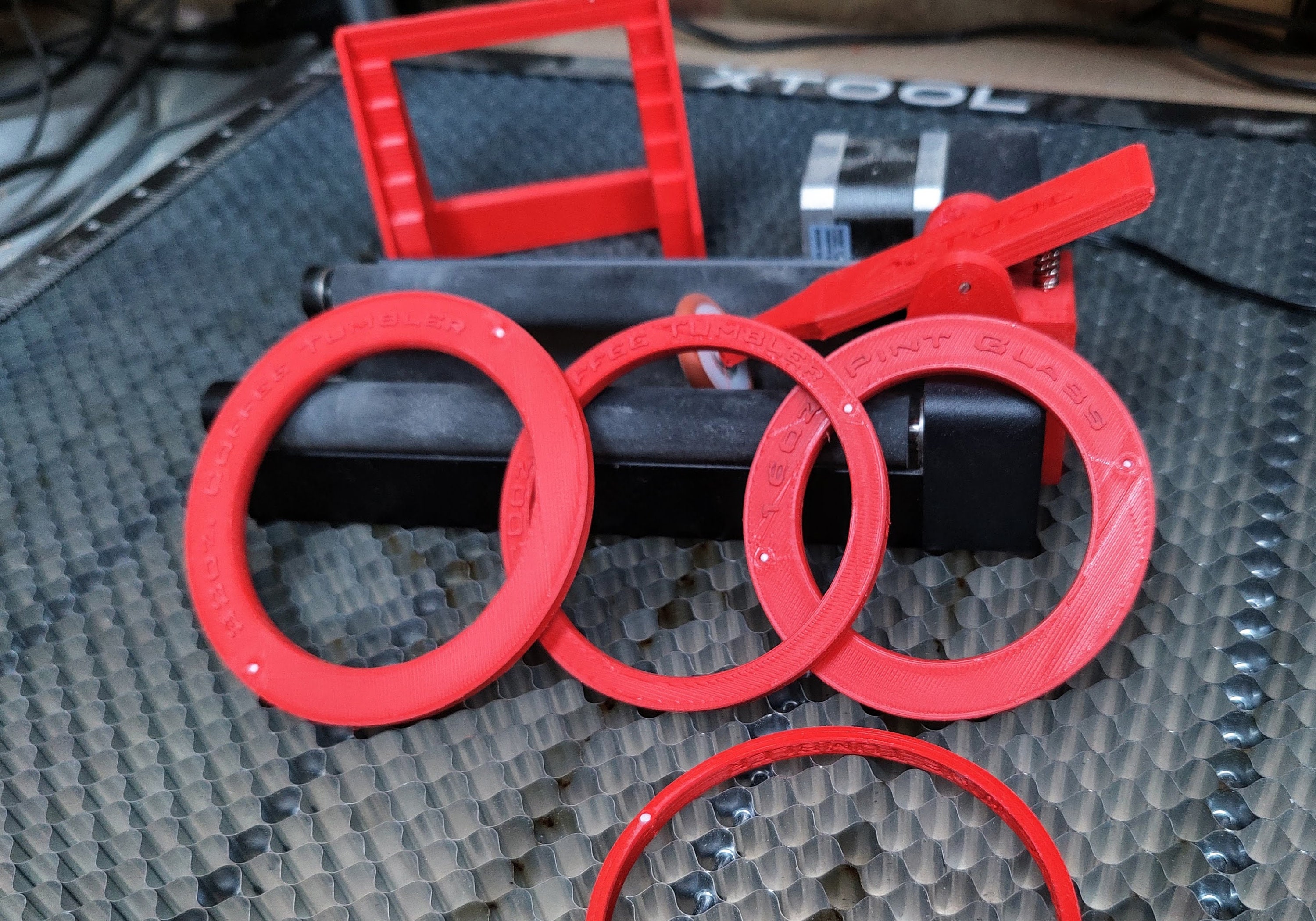 Digital Download-rotary Engraving Shim Ring Set for X-tool Rotary Tool ...