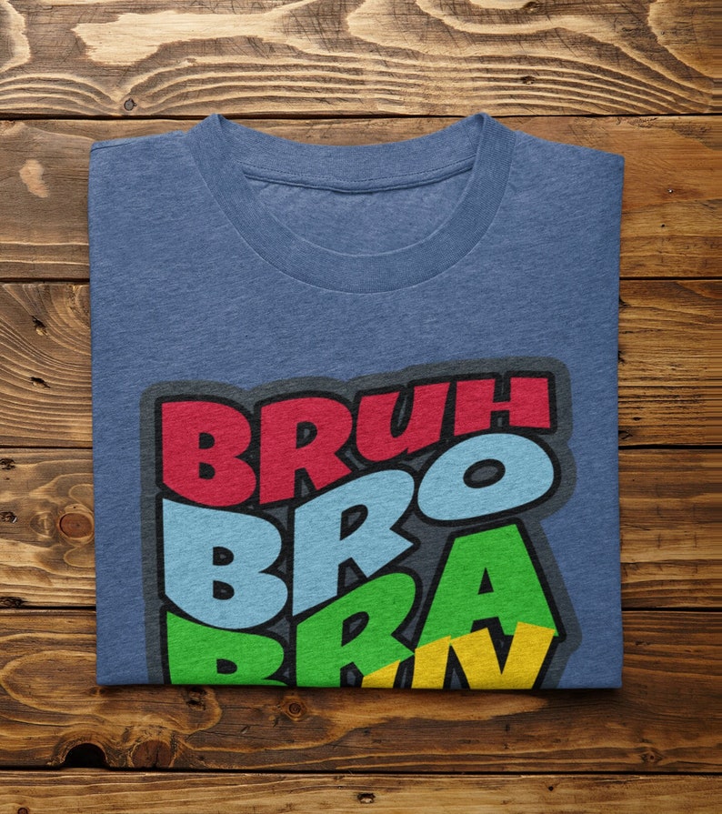 Wavy Bro Tee Worldwide Bro Slang T-shirt Bold Graphic With a Wavy ...