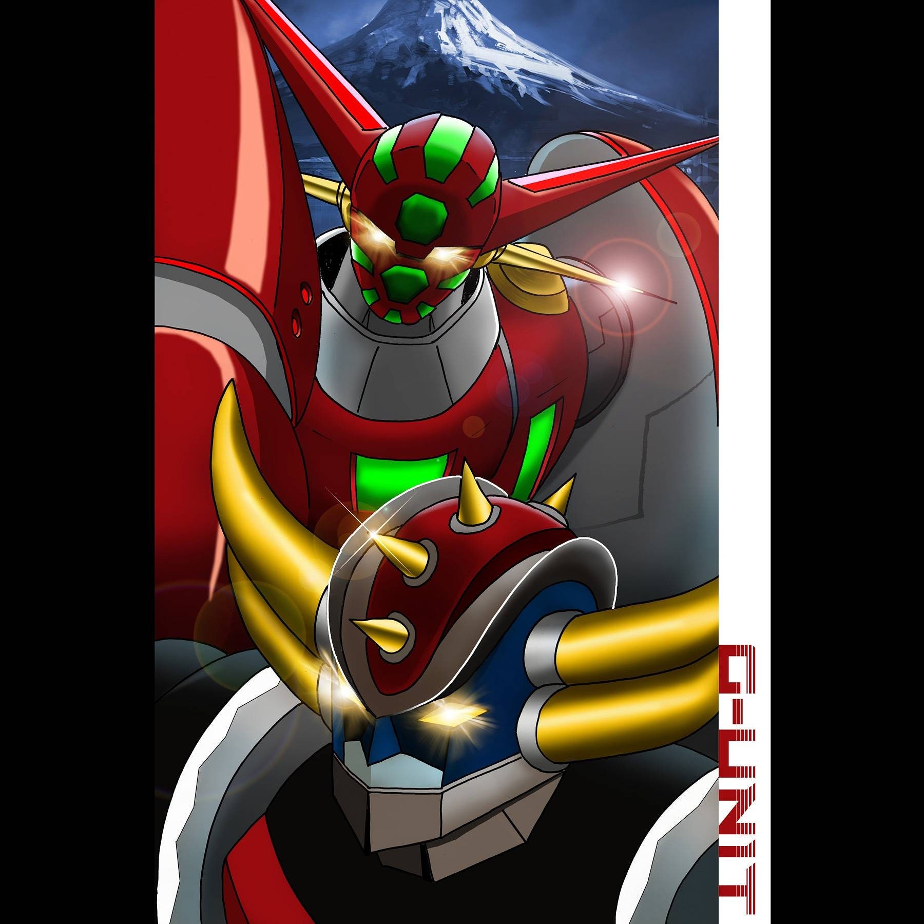 Shin Getter and Grendizer T-shirt - Etsy Canada