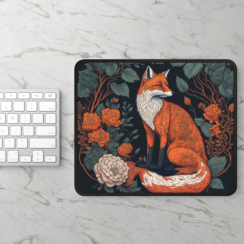 Fox Mouse Pad - Etsy