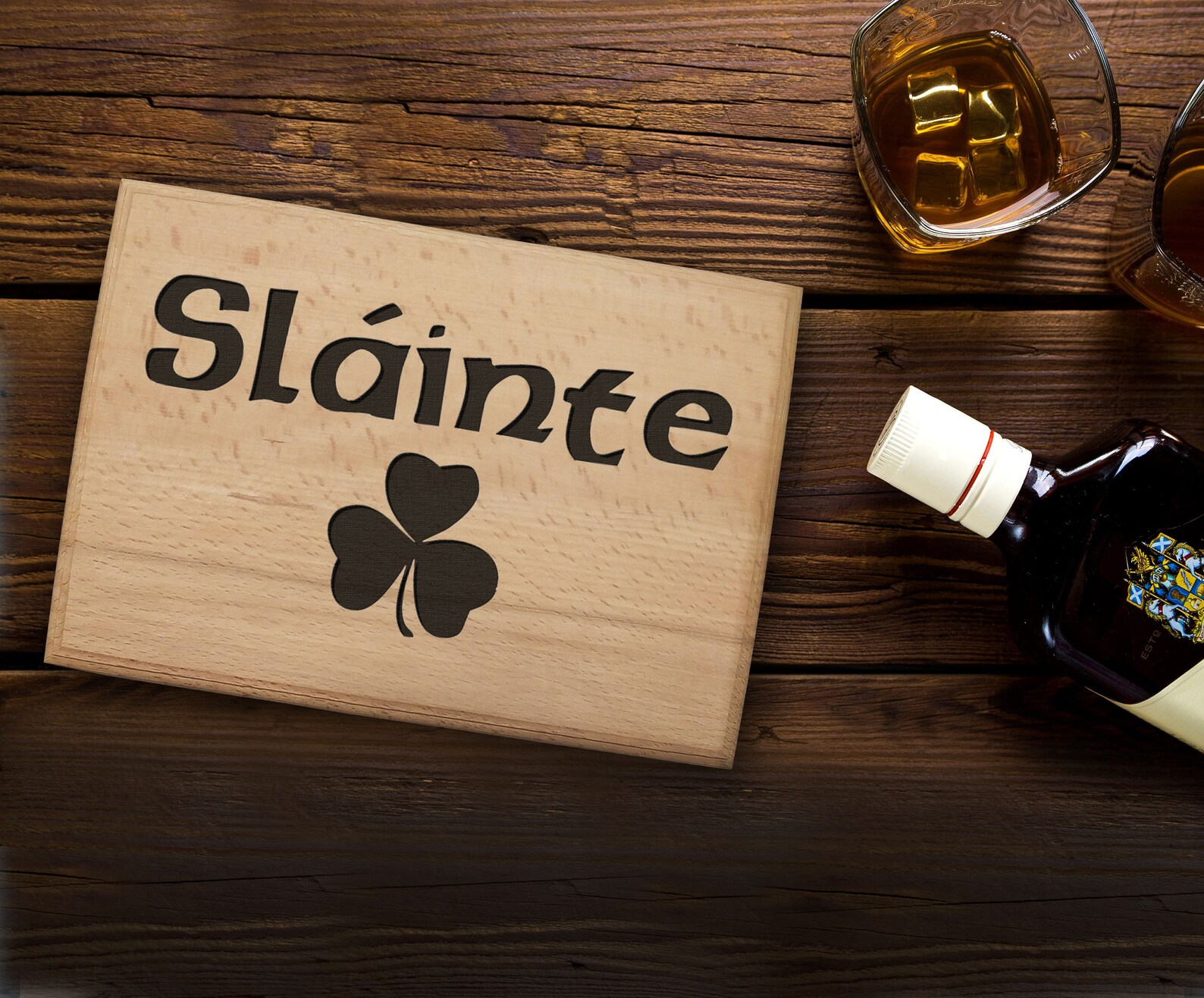 Slainte cutting board Slainte Sign wood burning slainte | Etsy