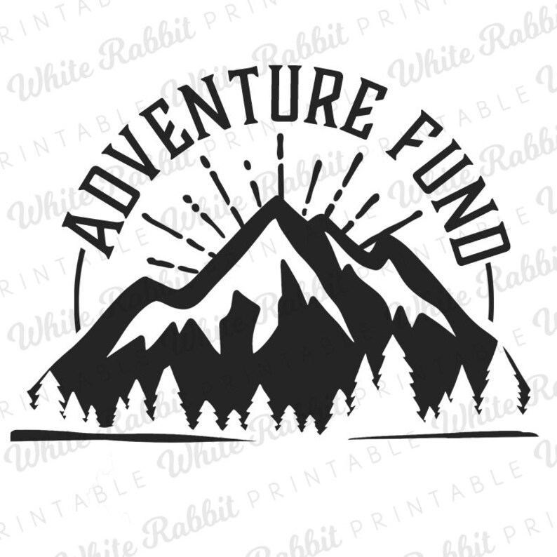 Adventure Fund: Digitial File svg eps jpeg png dxf | Etsy