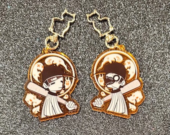 The Batter & Zacharie OFF 2.5 Color Acrylic Charm - Etsy