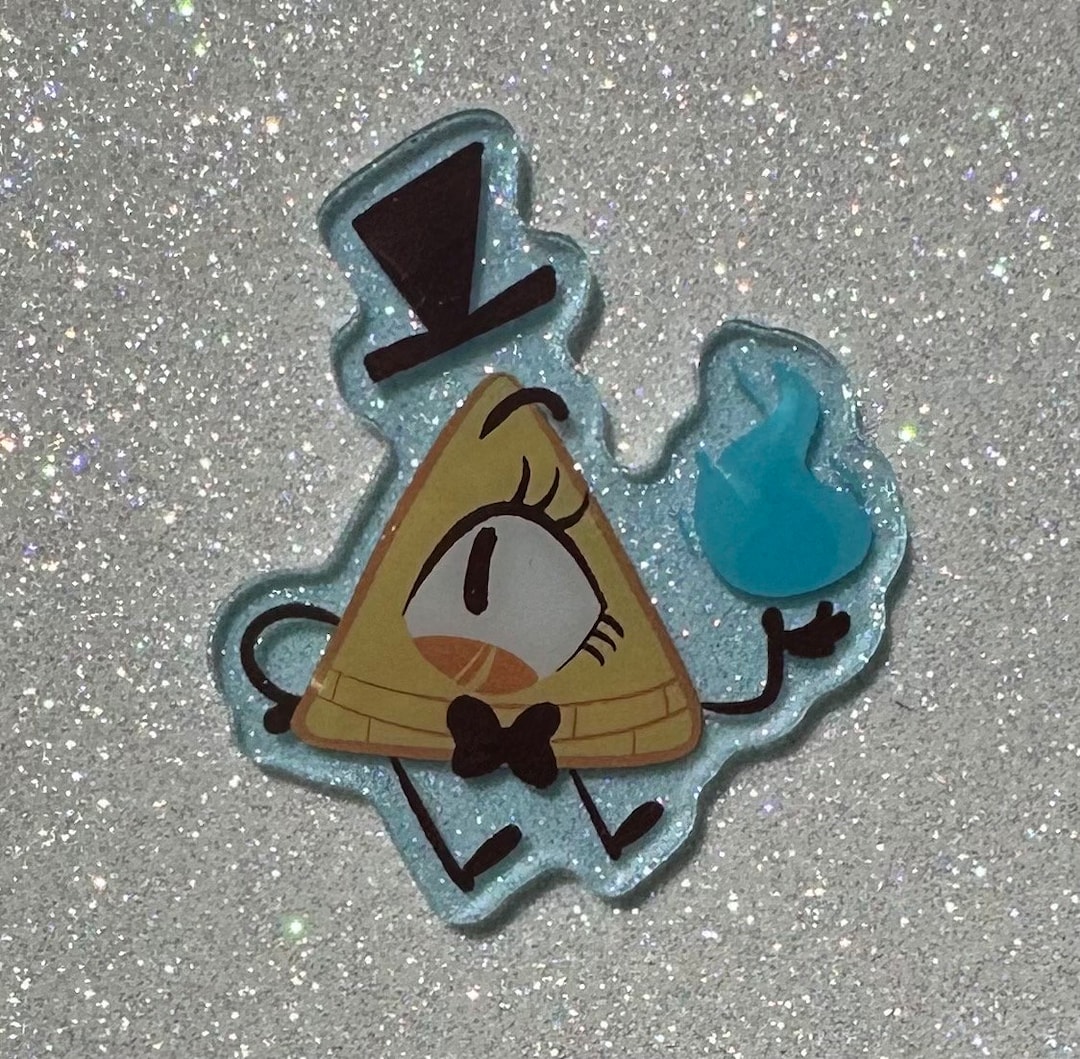 Translucent Bill Cipher Pin - Etsy