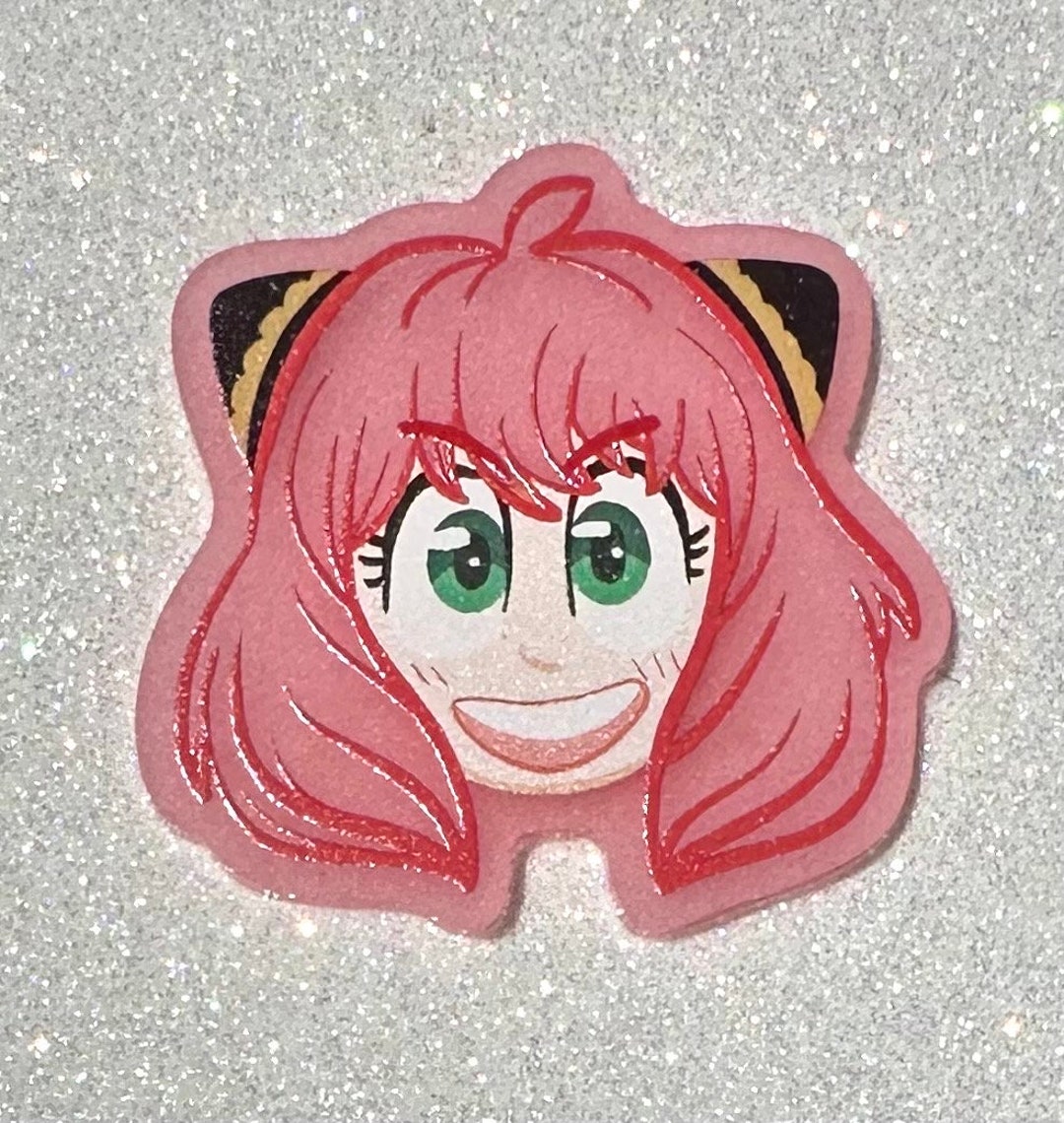 Frosted Anya Forger Pin - Etsy