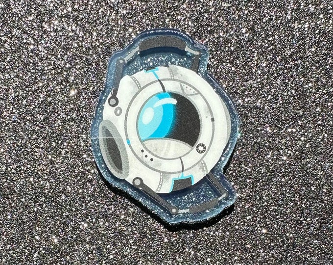 Translucent Wheatley Portal Pin - Etsy