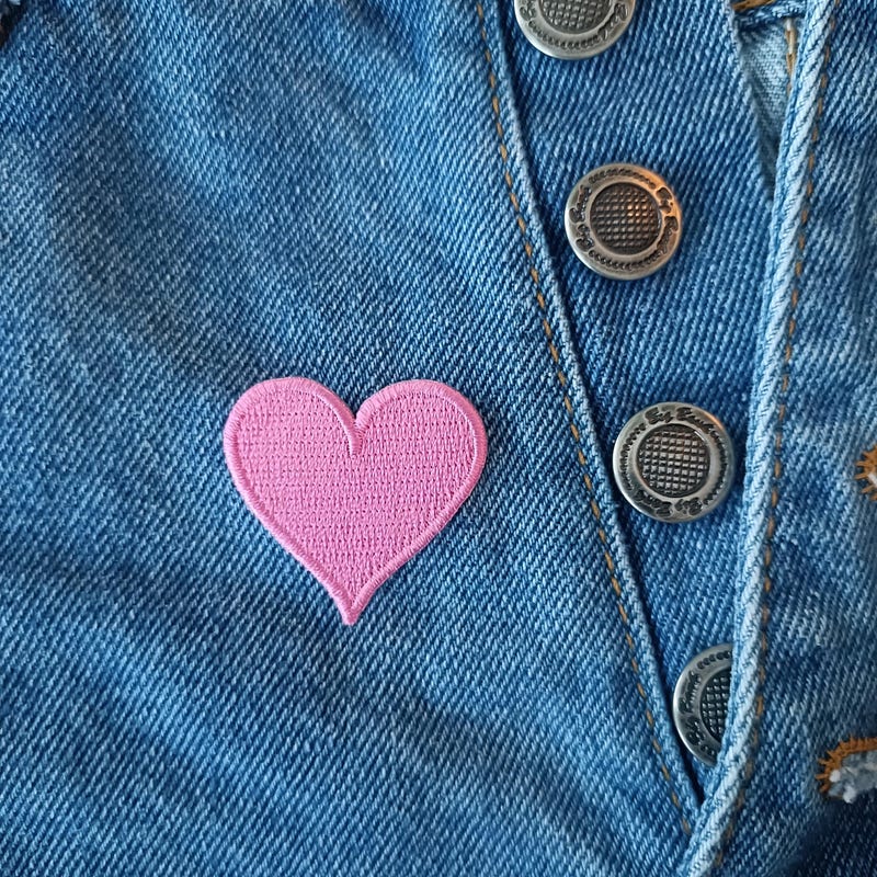 Heart Patches - Etsy