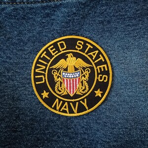 United States US Navy Seal Patch Cool Badge Patch Iron on Patches for ...