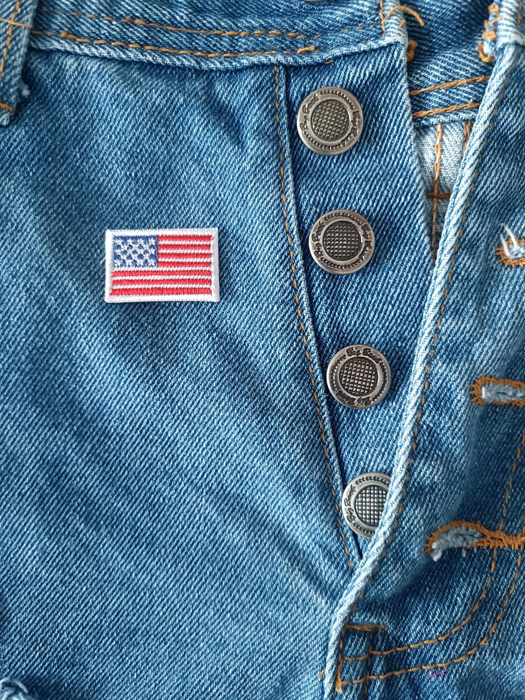 Mini United States USA Flag - Country Flag Patch - Iron on Patches ...