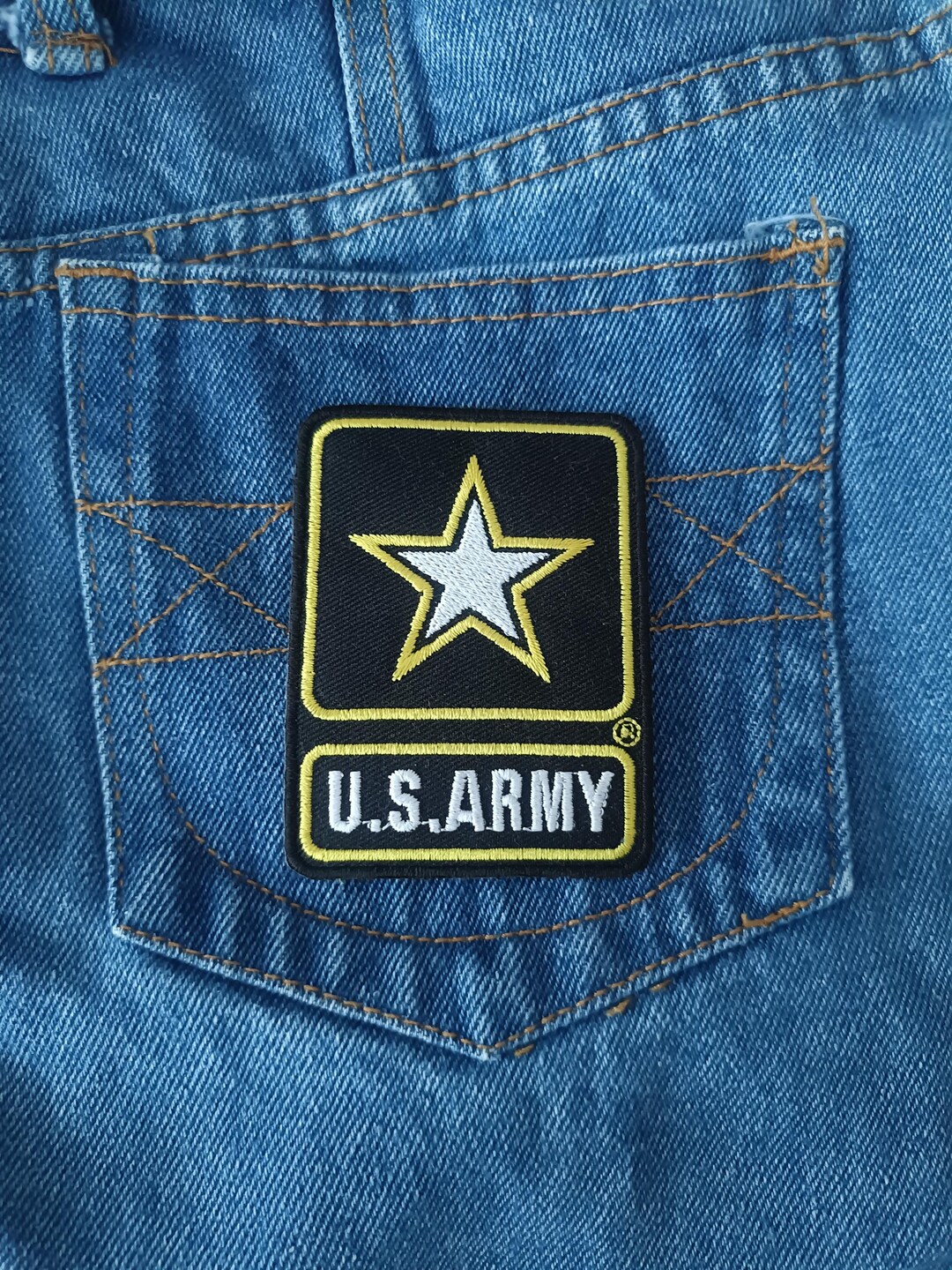 US Army Cartoon Cool Badge Patch Iron on Patches for Jackets Jeans Caps ...