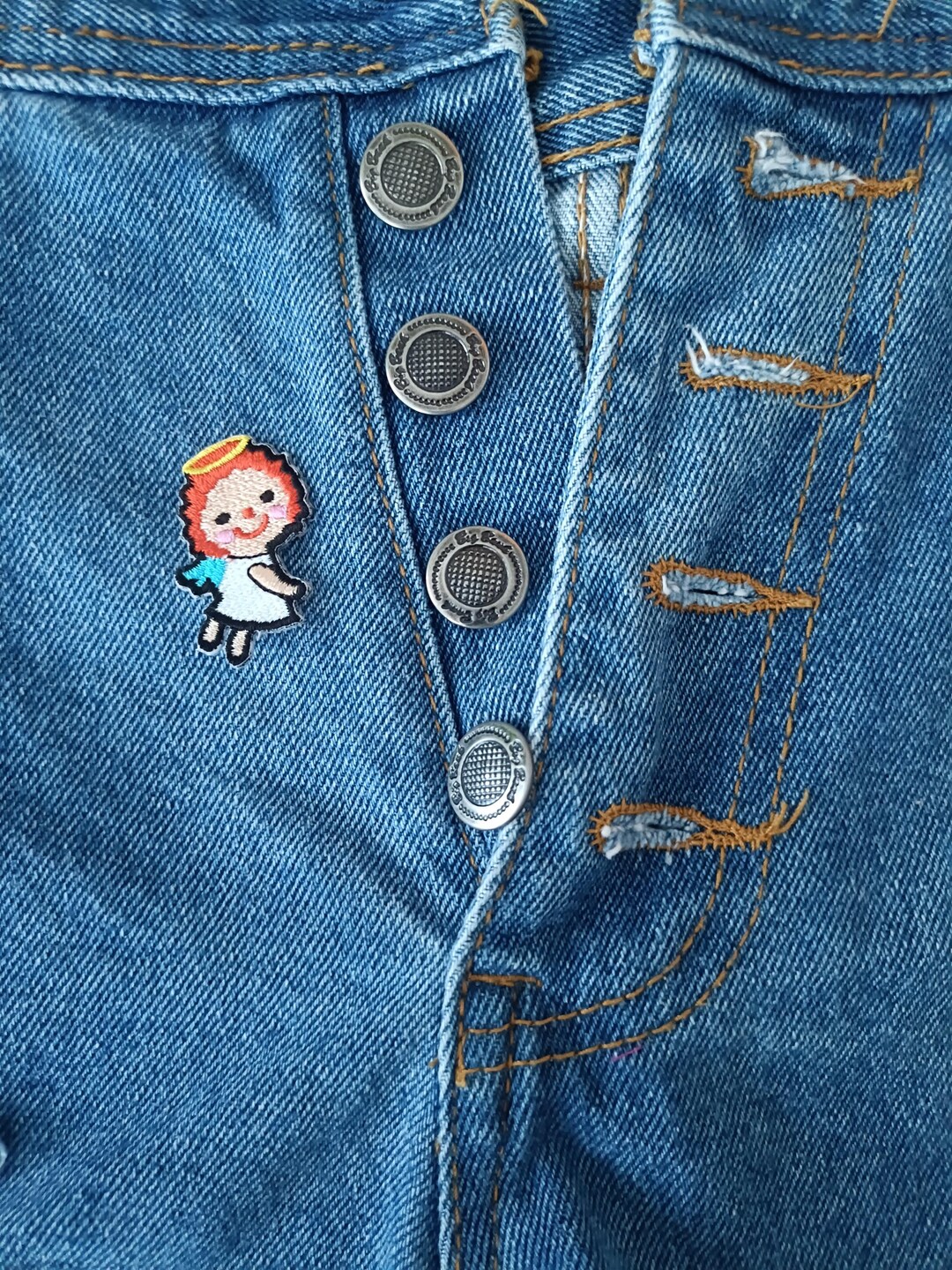 Mini Small Angel Patch - Sign Patch - Iron on Patches - Patches for ...