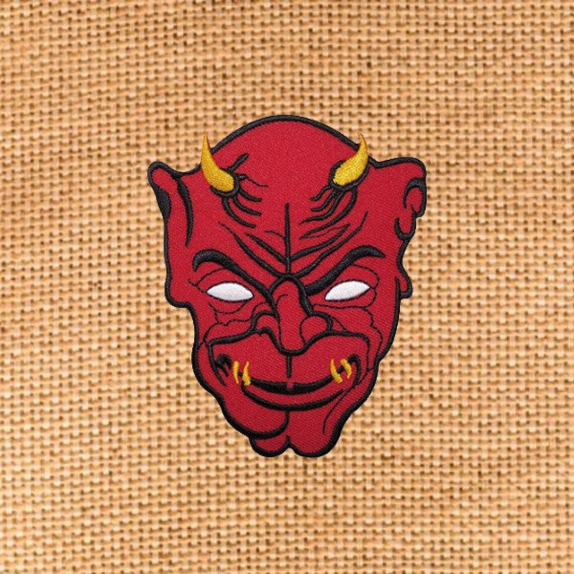 Devil Patch Ghost Patch Iron On Patches Patches for | Etsy