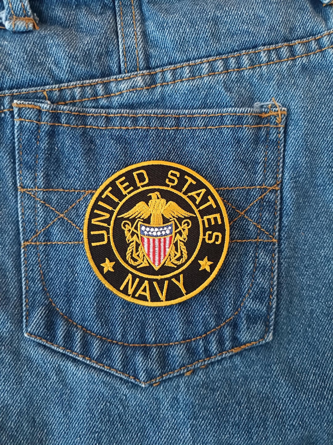 United States US Navy Seal Patch Cool Badge Patch Iron on Patches for ...