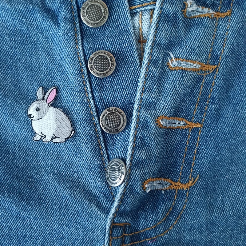 Rabbit Patches - Etsy