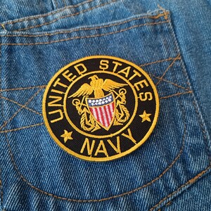 United States US Navy Seal Patch Cool Badge Patch Iron on Patches for ...