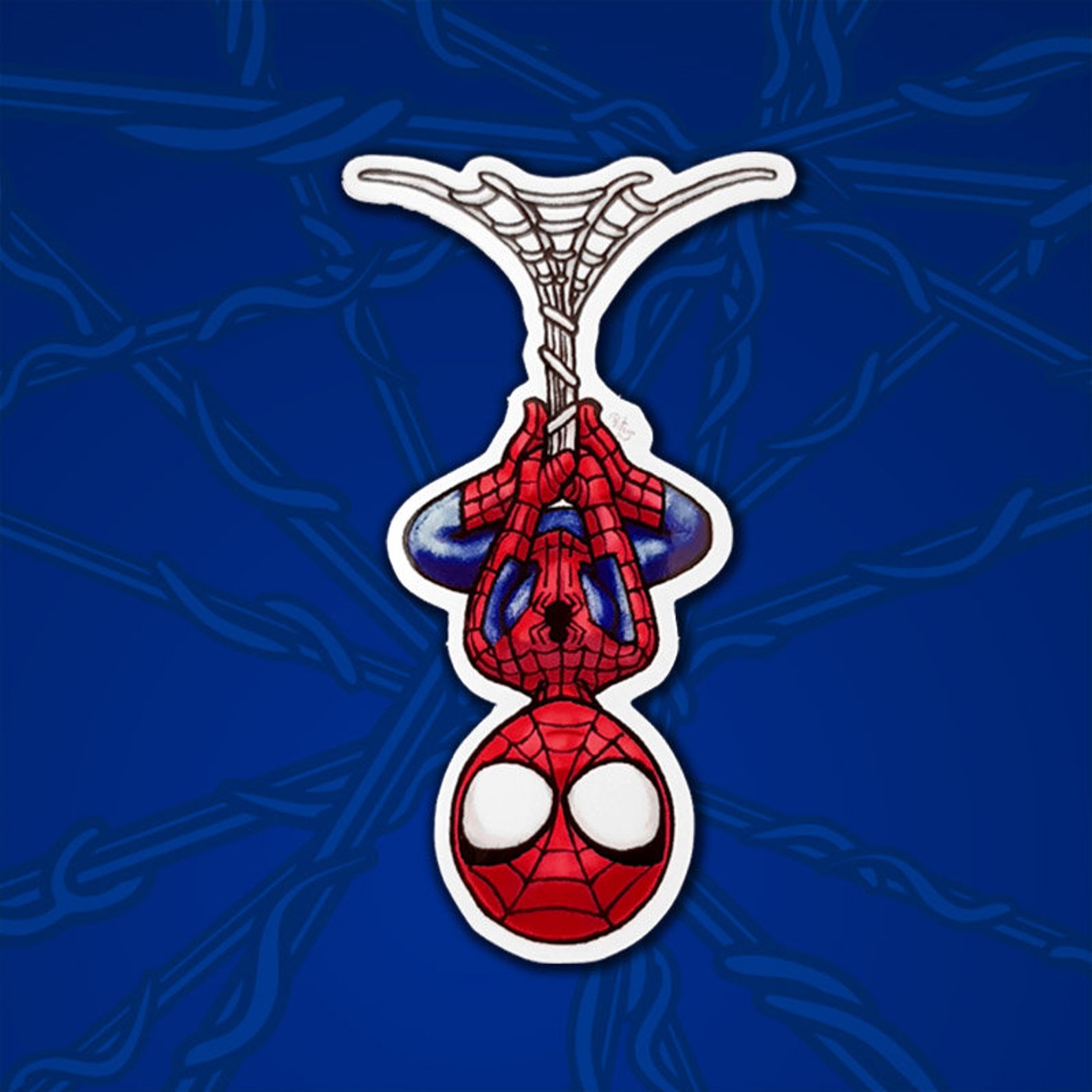 Cute Spiderman Sticker for Phone Tablet Computer Furniture - Etsy