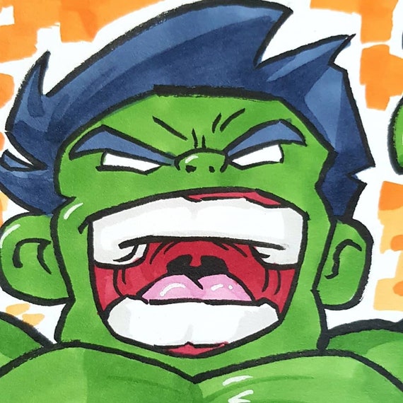 Baby Hulk Drawing