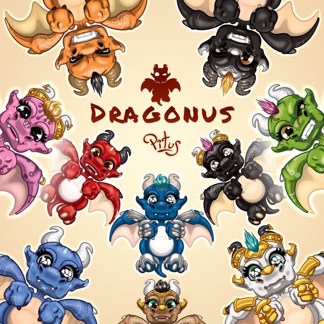 Customizable Dragons in Avatar and Stickers for Phone, Computer, Tablet ...