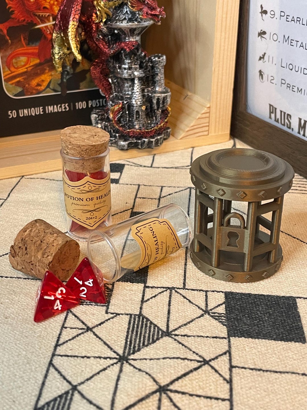 Add-on Magic Capsules (dnd, D&D, Warhammer, TTRPG, Gaming Accessories ...