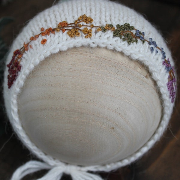 Flower Bonnet Baby - Etsy