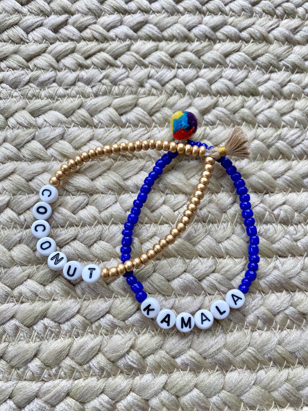 Kamala | Coconut | 2024 Election | Lets Win This | Kamala Bracelet ...