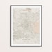 Blush Pink City Map Prints, Buy 2 Get 1 FREE, Custom Map Poster, Frame ...