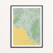 Blush Pink City Map Prints, Buy 2 Get 1 FREE, Custom Map Poster, Frame ...
