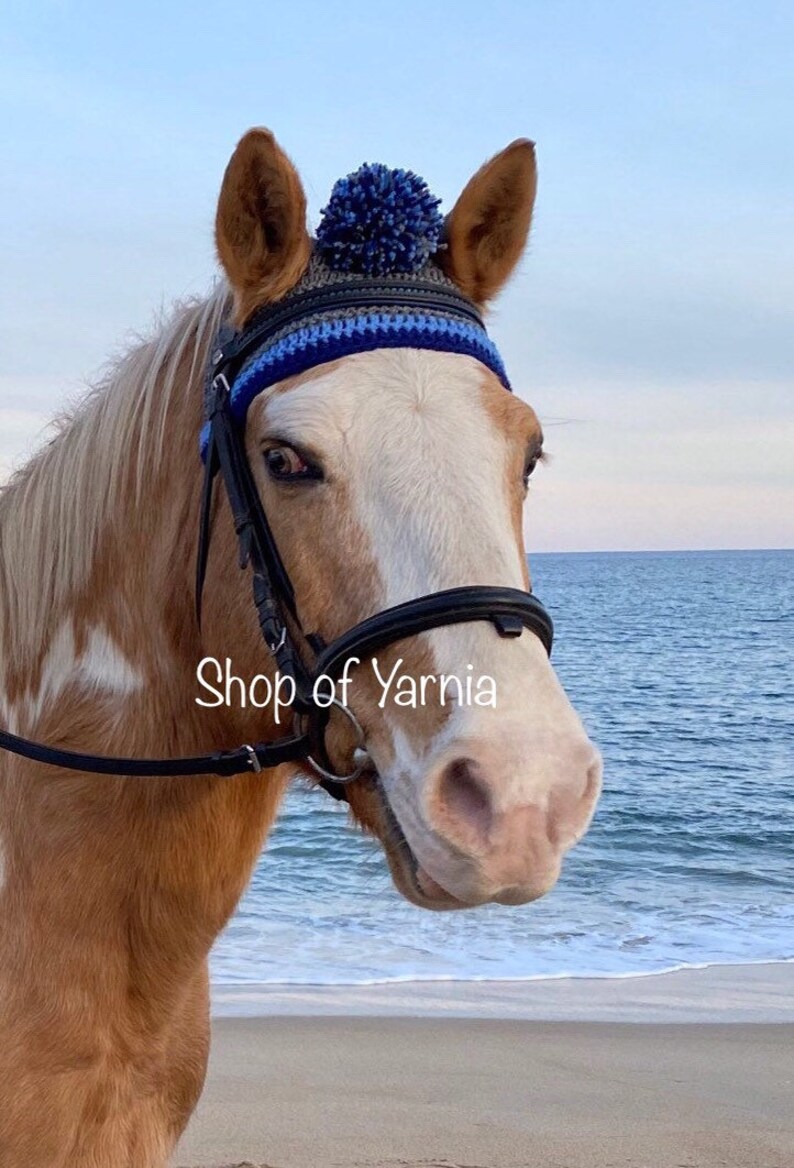 Crochet Horse Bonnet - Etsy