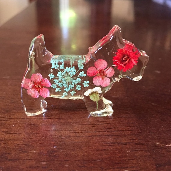 Scottie Keychain - Etsy