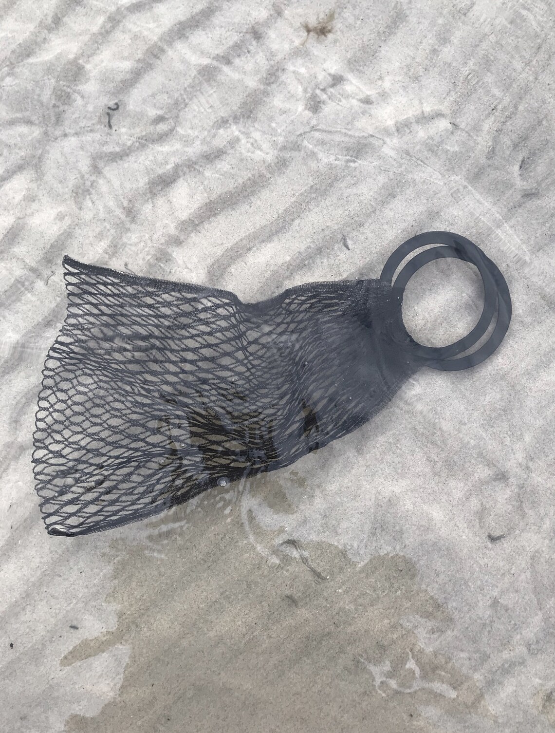 Vintage / Pre-loved Minimal Woven Net Bag From the 60s Mesh / - Etsy