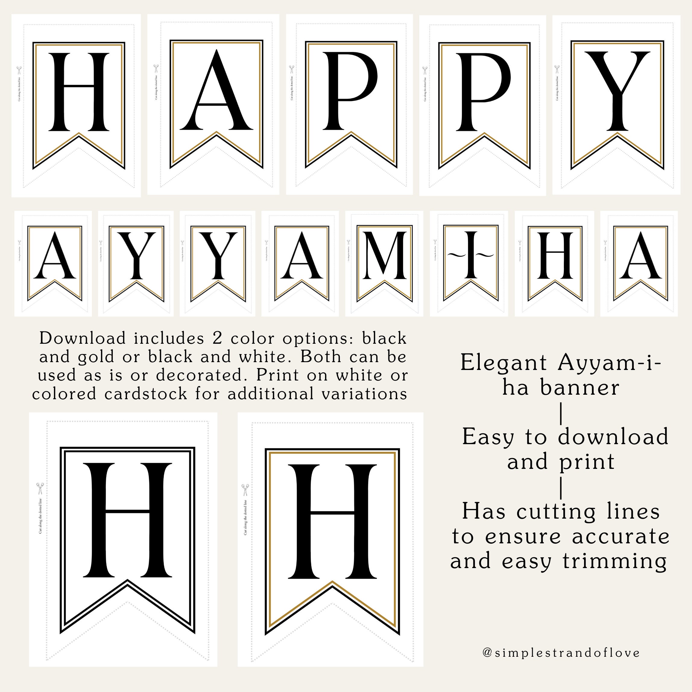 Ayyam-i-ha Banner, Printable Ayyamiha Banner, Baha'i Banner, Baha'i ...