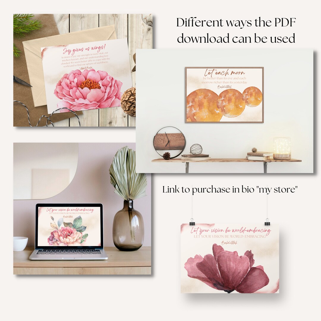Digital Baha'i Printable Art Quotes, Baha'i Quotes, Baha'i Gifts, Wall ...