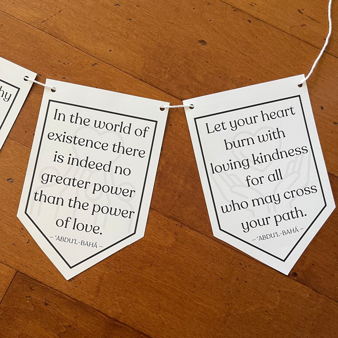Printable Baha'i Quotations Banner, Baha'i Decoration, Bahai Bulletin ...